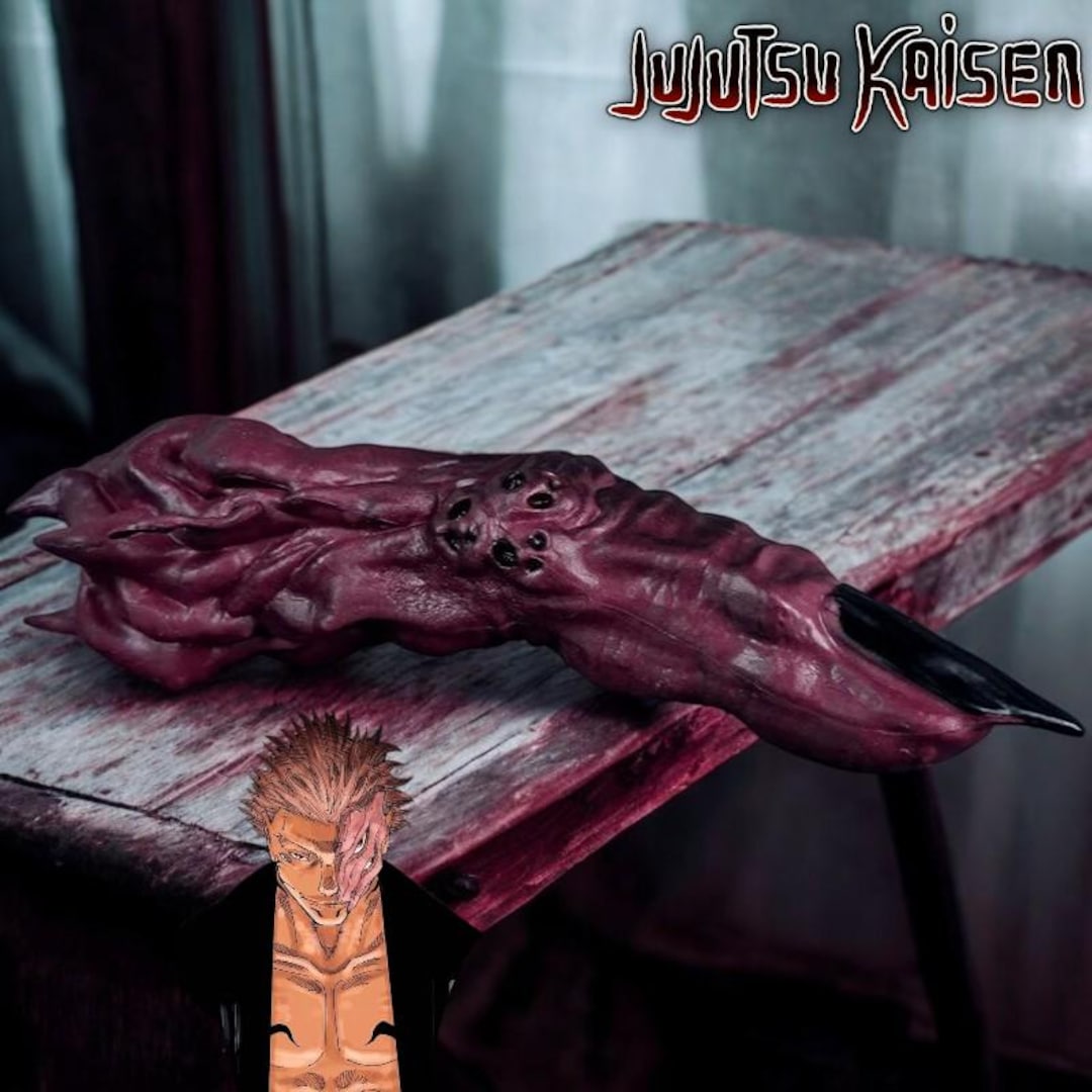 Jujutsu Kaisen Ryomen Sukuna Finger Prop | Anime Cosplay Accessory ...