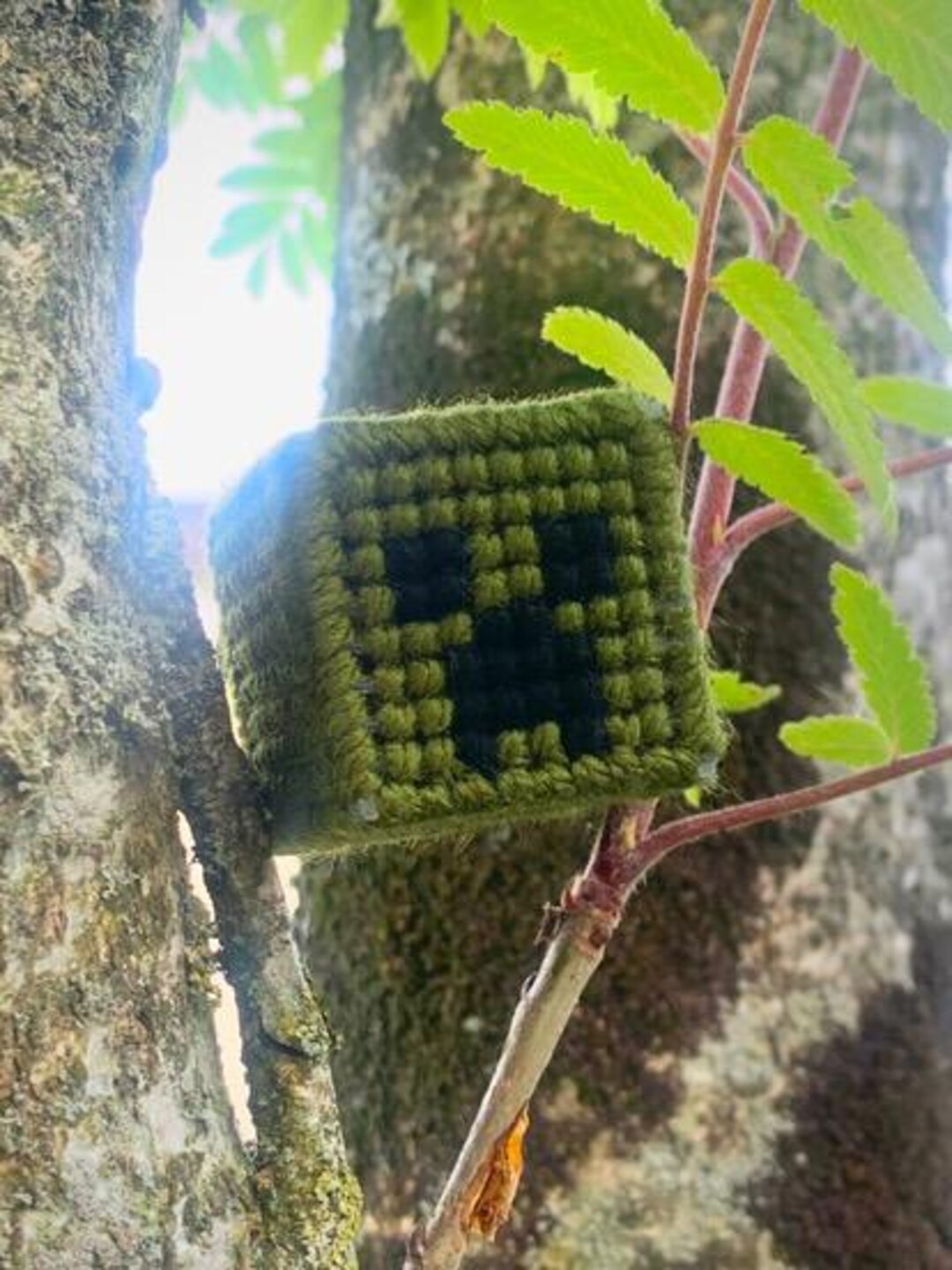 Minecraft Creeper Keychain - Etsy