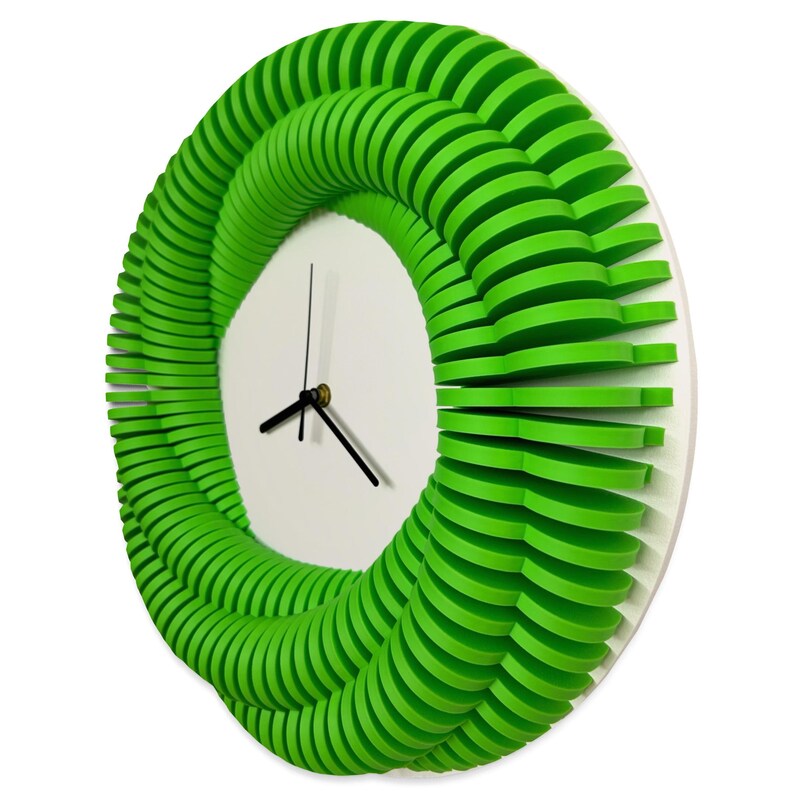 Parametric Spiral Wall Clock - Etsy