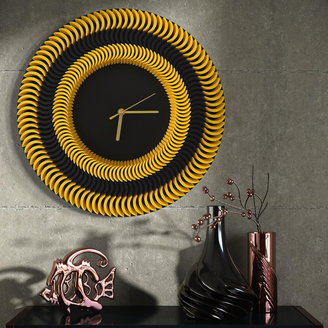 Parametric Designer Wall Clock - Etsy