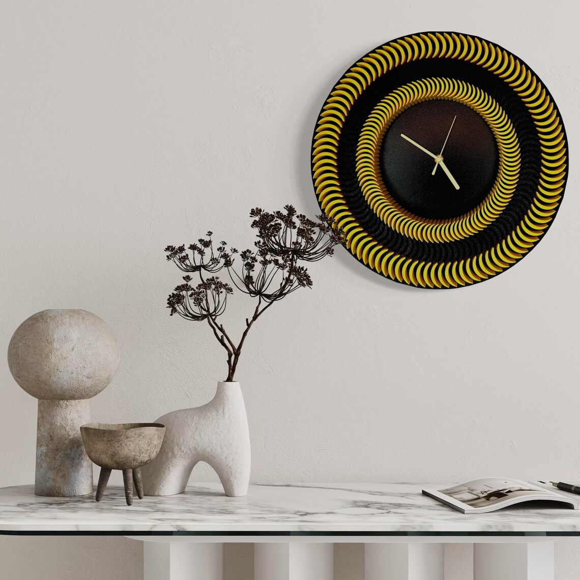 Parametric Designer Wall Clock - Etsy