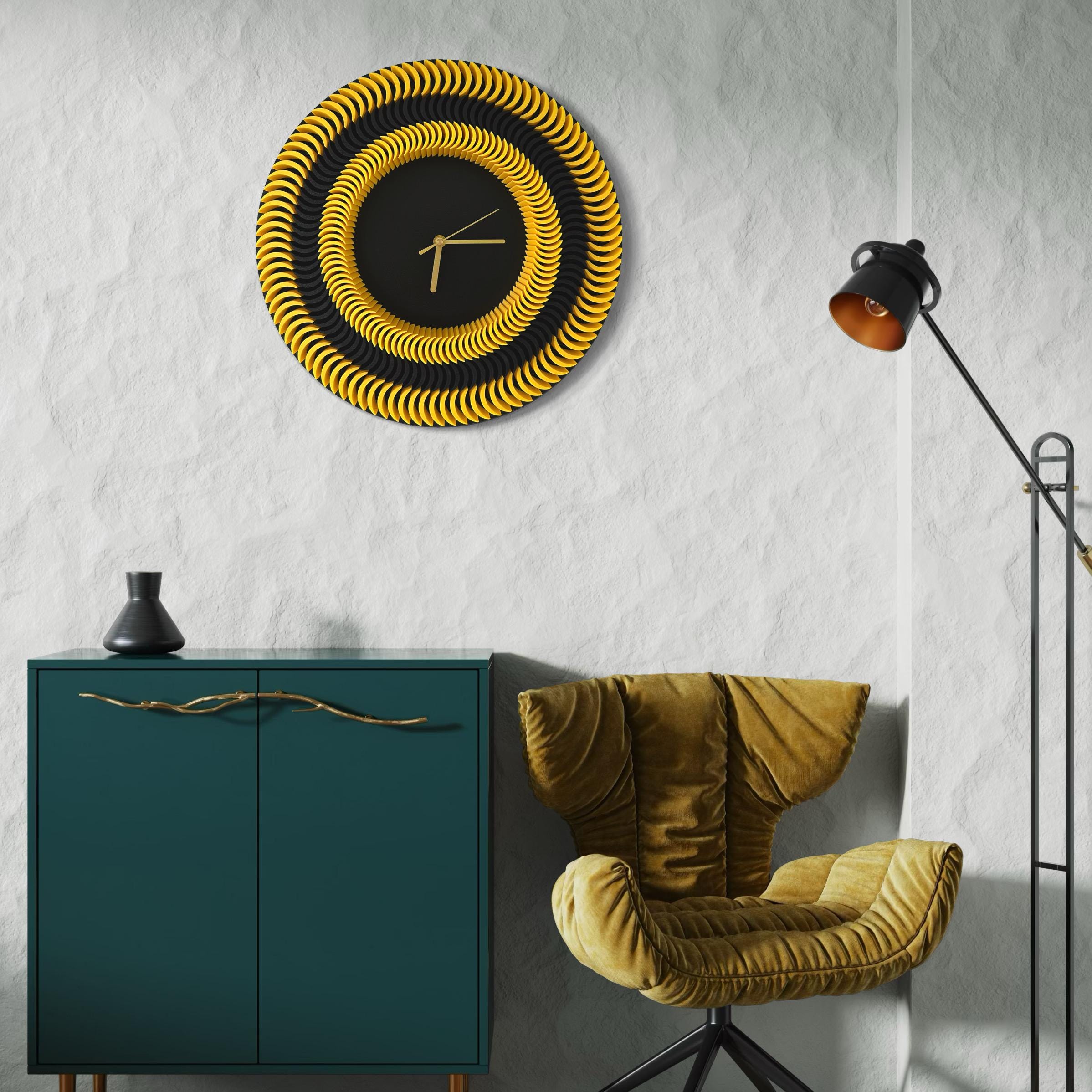Parametric Designer Wall Clock - Etsy