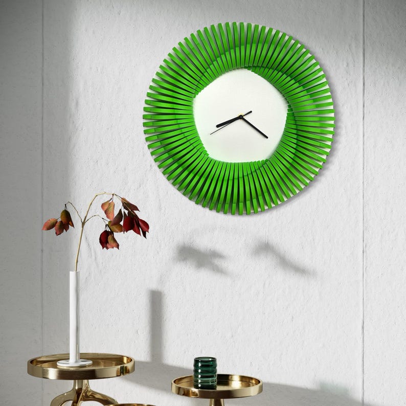 Parametric Spiral Wall Clock - Etsy