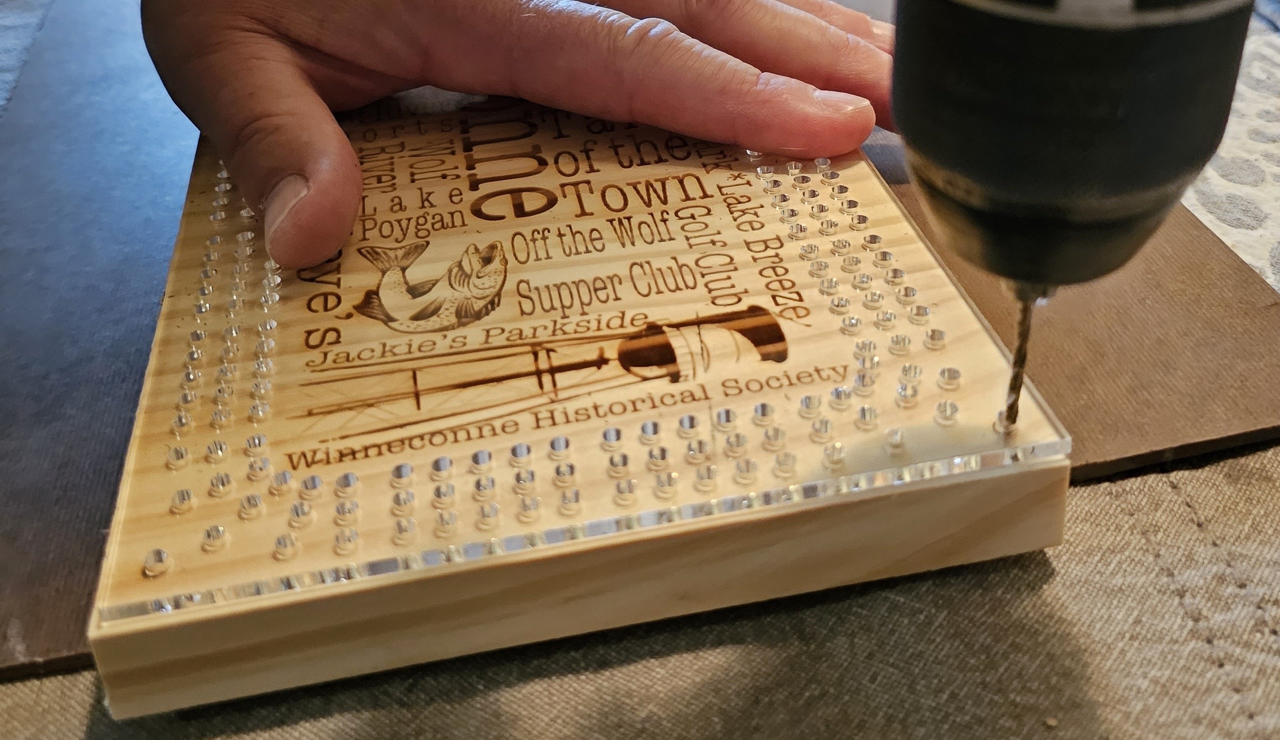 Cribbage Board Laser Cutting Files, SVG, DXF, Customizable, Board Game ...