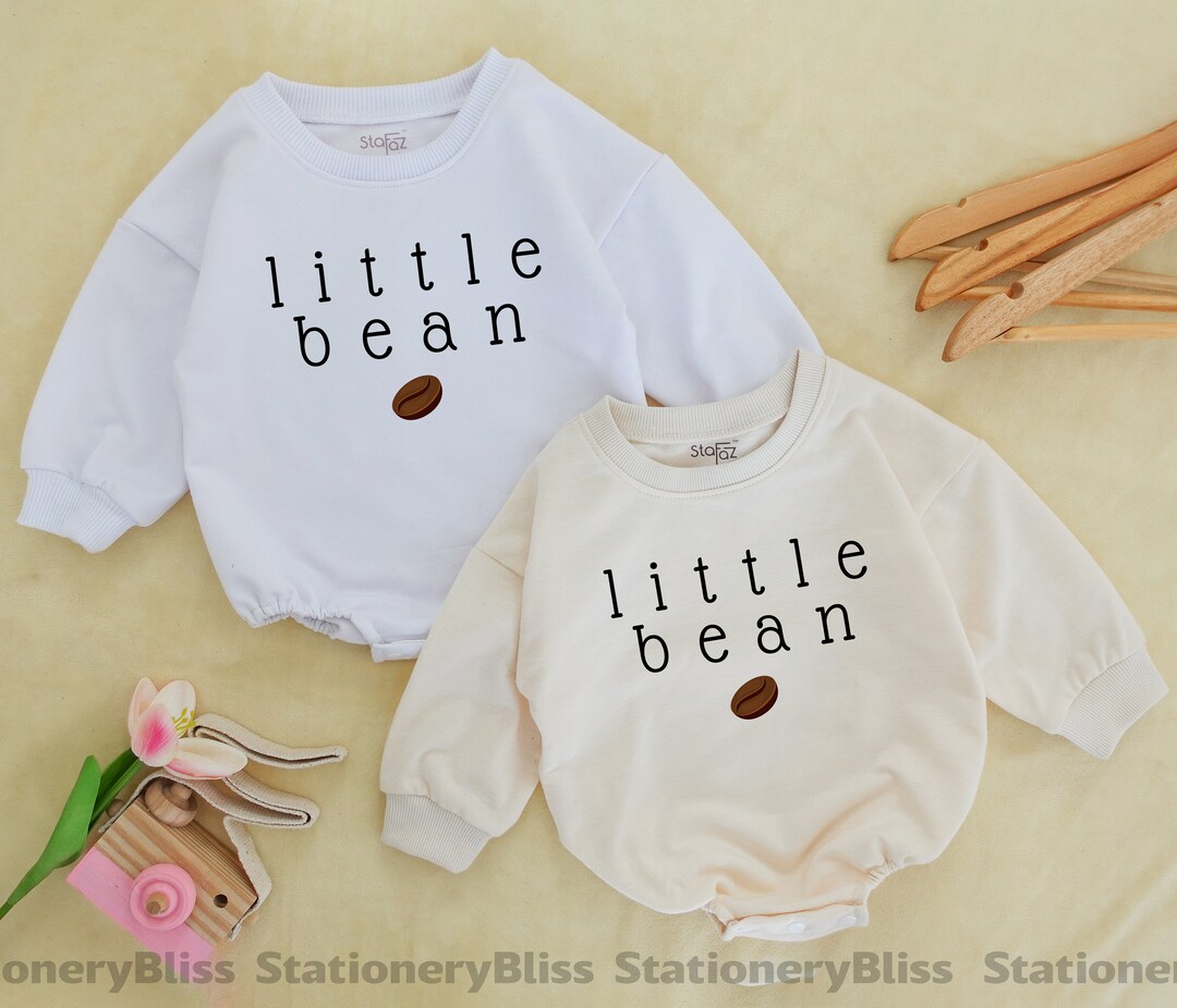 STAFAZ Little Bean Baby Romper Coffee Baby Outfit Newborn for Girls ...