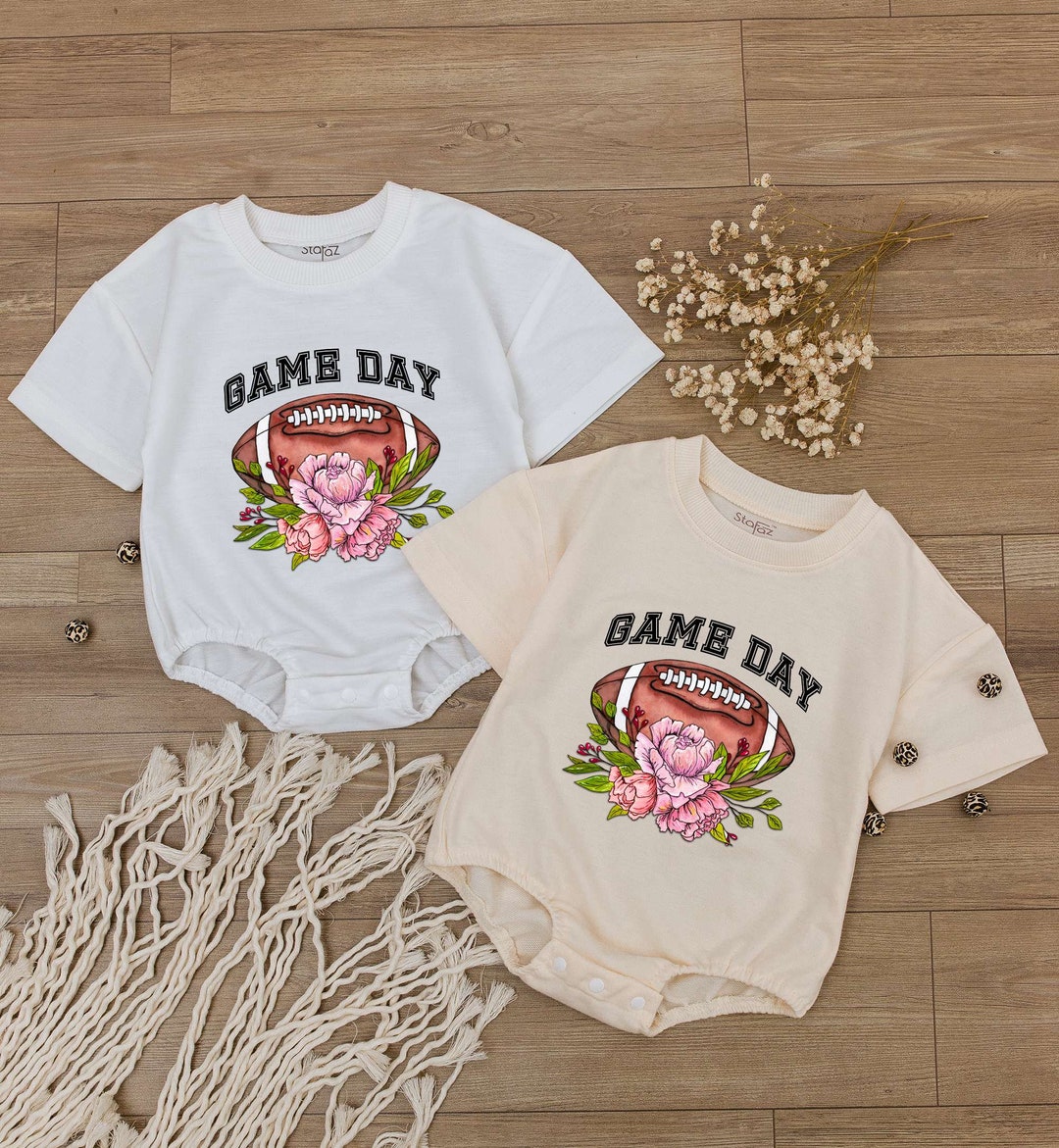Game Day Bodysuit, Girls American Football Outfit, Game Day Newborn ...