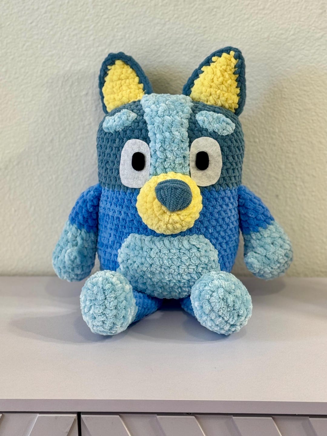 Crochet Blue Heeler Stuffed Animal - Etsy