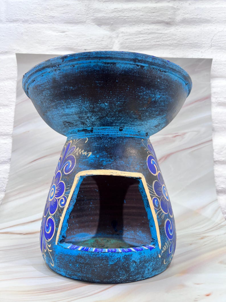 Clay Pot Stand 11 Inches Chafing Food Warmer, Sauces, Soups, Bean Pot ...