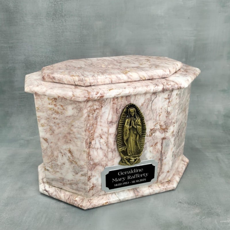 Virgin Mary Cremation Box - Etsy