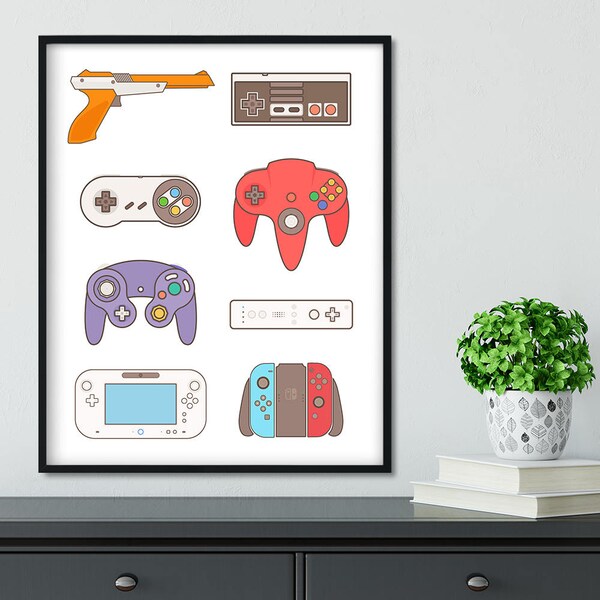 Nintendo Room Decor - Etsy