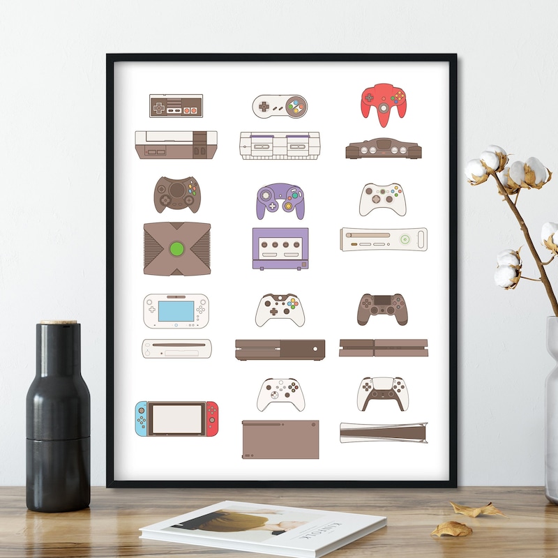 Video Game Art Print - Etsy