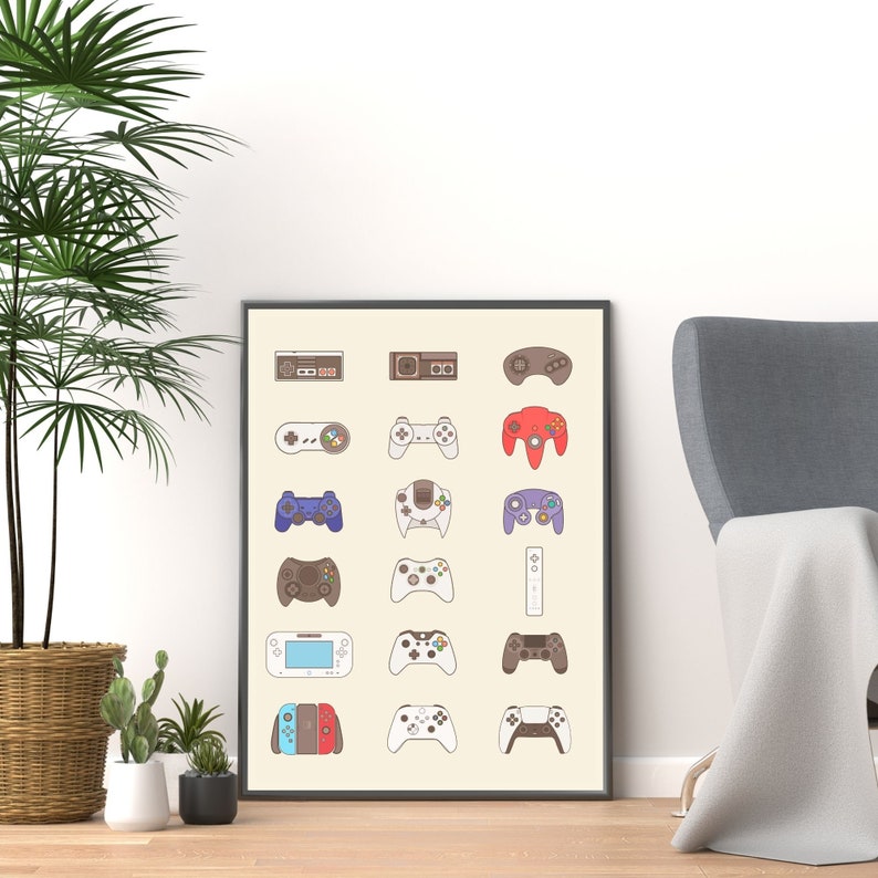 Video Game Posters for Walls - Video Game Wall Art and Gamer Poster ...