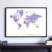 World Map Poster Custom Travel Map World Map Wall Art My - Etsy