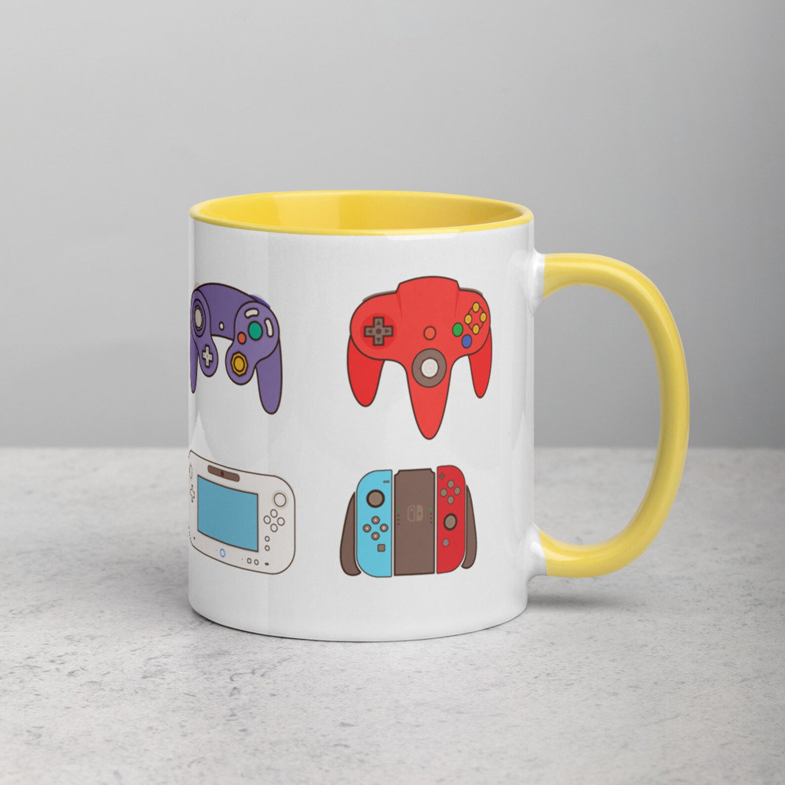 Personalized Gamer Coffee Mug Gift, Retro Video Game Controller Mug ...