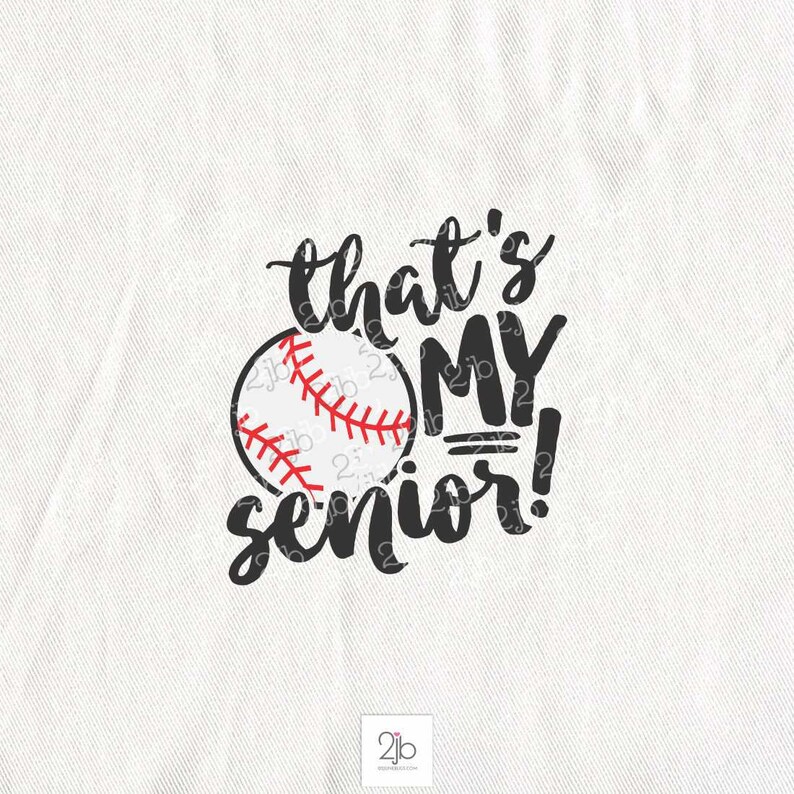 Baseball SVG That's My Senior SVG Baseball Mom Svg - Etsy