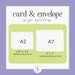 Personalized Stationery Set With Initial, Single Monogram Flat Note ...