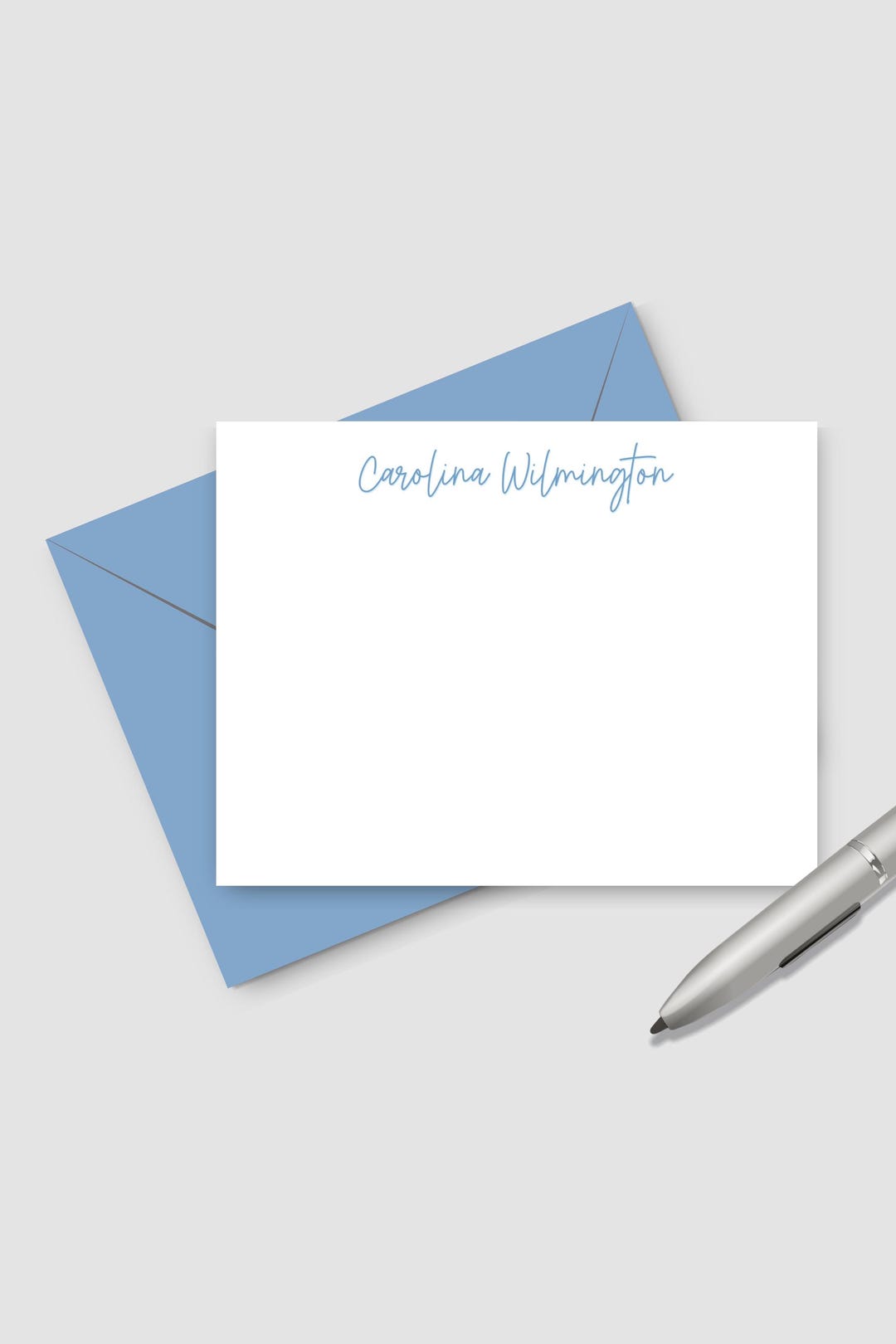 Custom Note Cards Set for Women, Personalized Stationery Set of ...