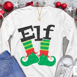 Elf SVG, Elf Christmas Svg, Kids Elf Shirt Svg, Girl Elf, Boy Elf ...