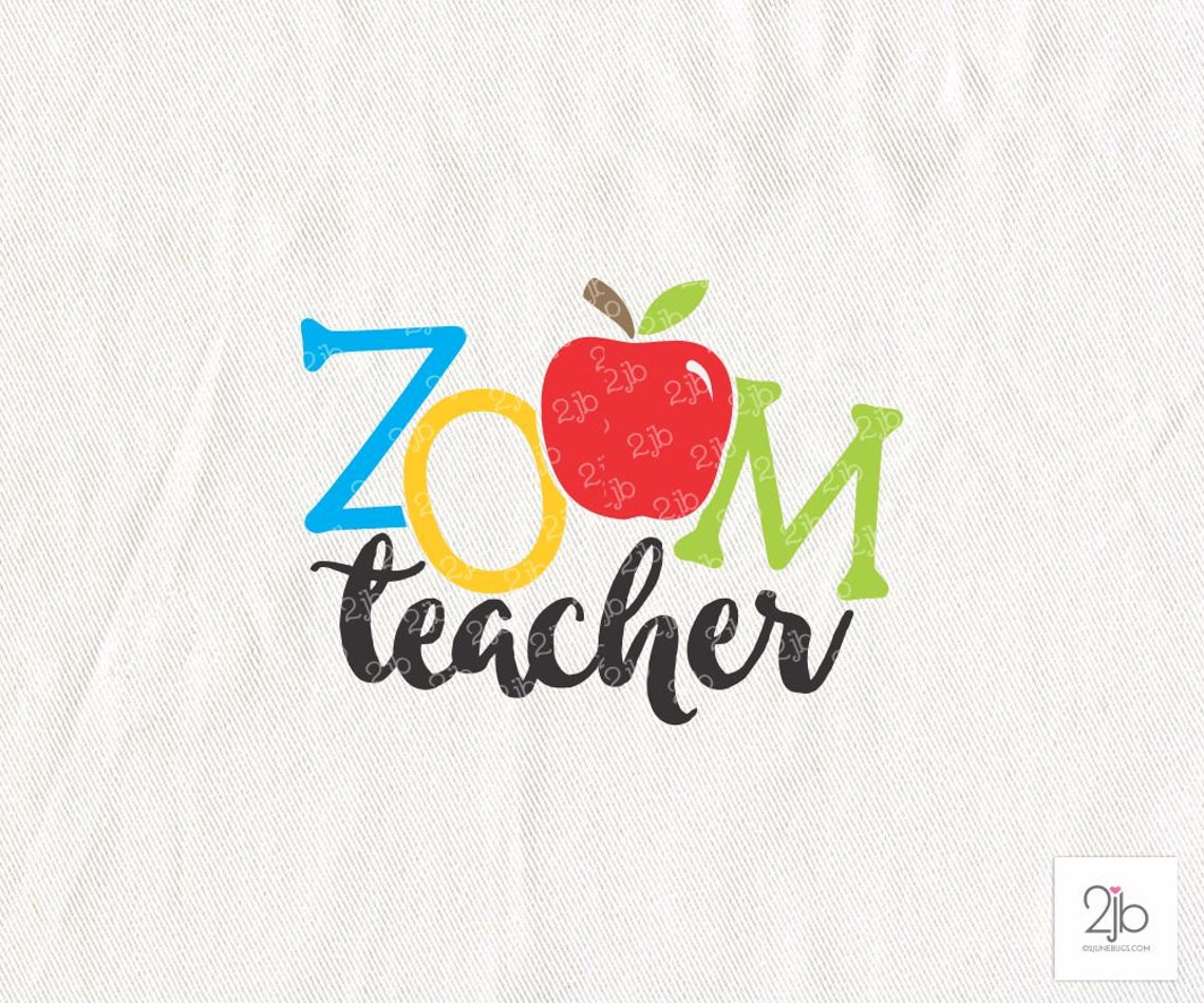 Zoom SVG Zoom Teacher SVG Files Online School Teacher Shirt - Etsy