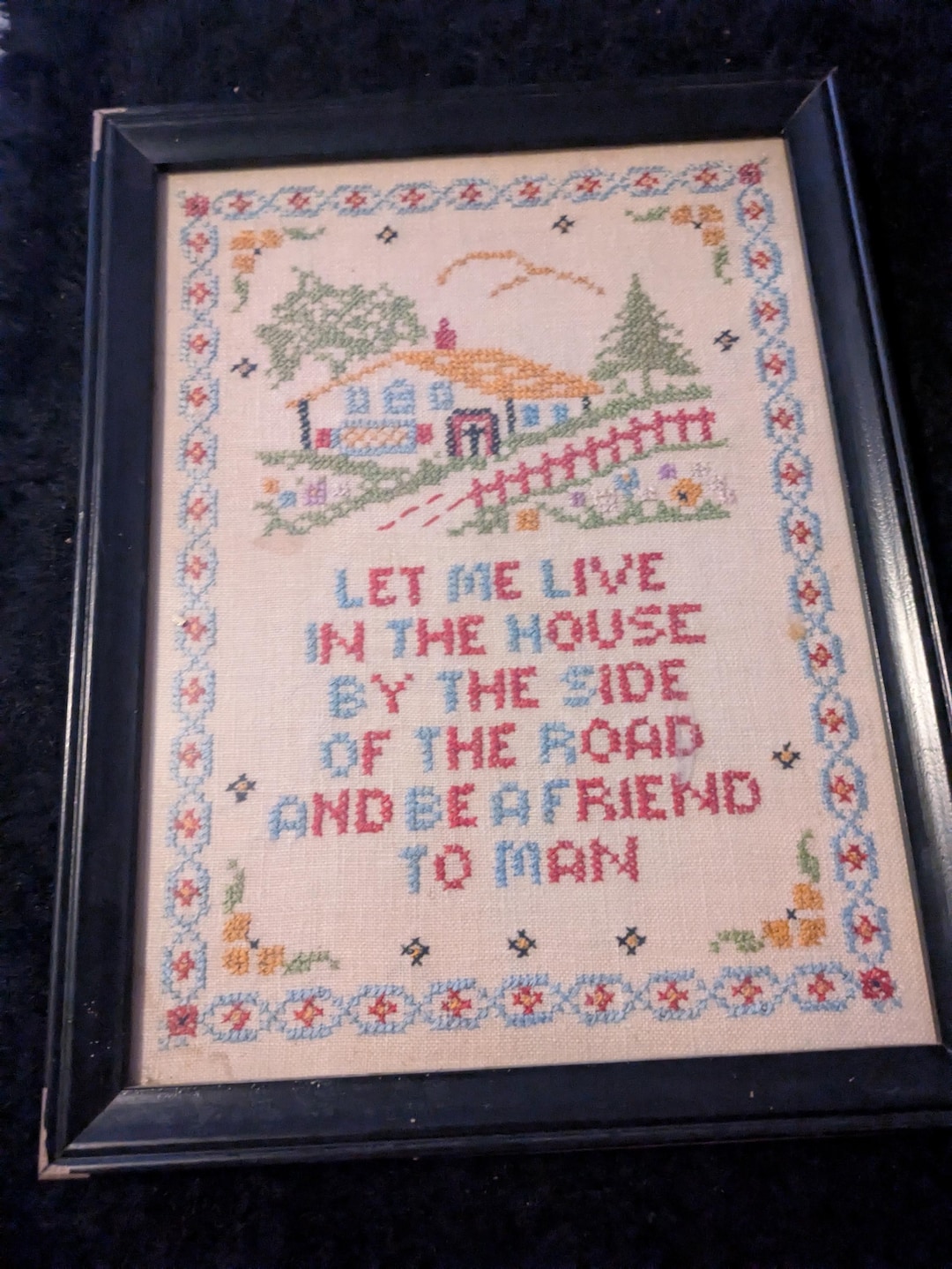 Vintage Motto Sampler - Etsy