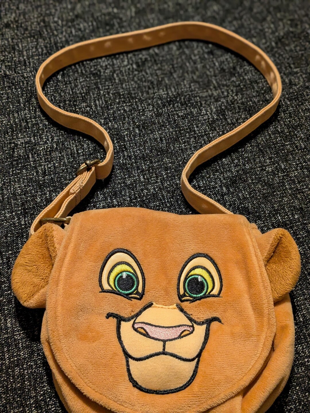 Disney Nala Purse Lion King Crossbody Plush Pouchette Bag Embroidered ...