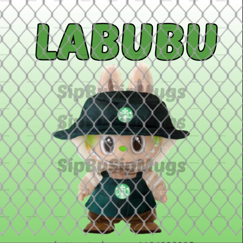 Labubu Starbucks Outfit - Etsy
