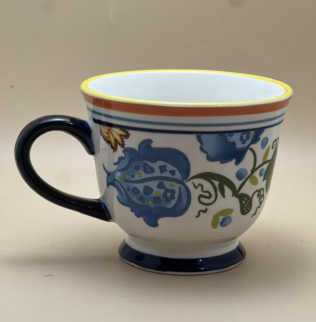 Threshold Carnigan Field Coffee Grand Mug 10 Oz Floral Stoneware Cup ...