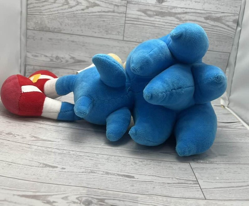 Vintage Sonic the Hedgehog Plush, Sega Stuffed Animal Plush - Etsy