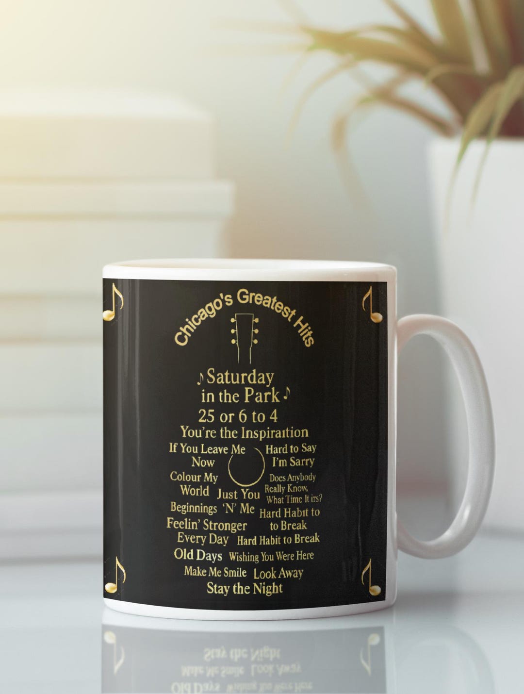 Chicago's Greatest Hits Songs Collage Mug Chicago.mug Chicago Songs Mug ...