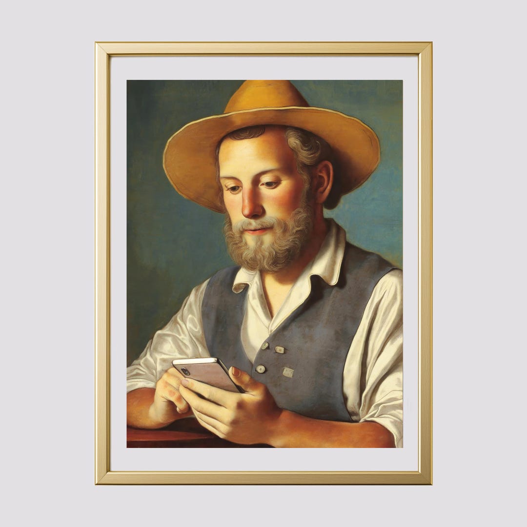 Baroque Portrait Painting Printable Artwork Wall Art Print Home Decor ...