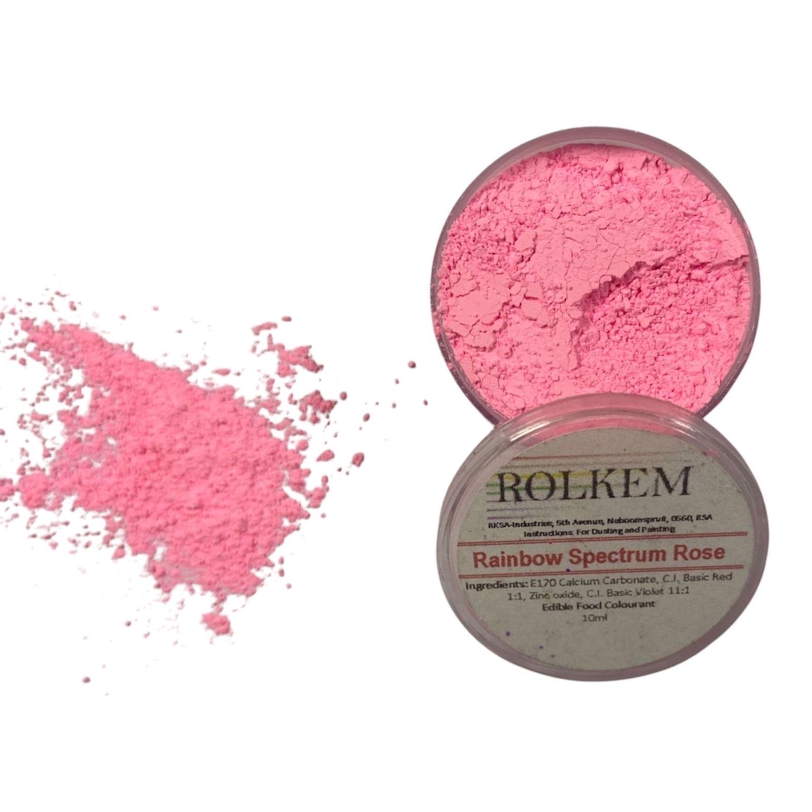 Rolkem Edible Cake Decorating Powder Colors Food Dusting 10ml ...