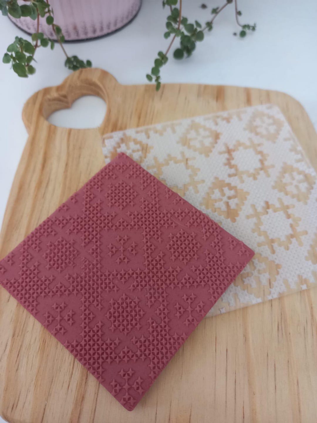 Lace Square Block Embosser/debosser Stamp, Cookie Cutter ,popup Stamp ...