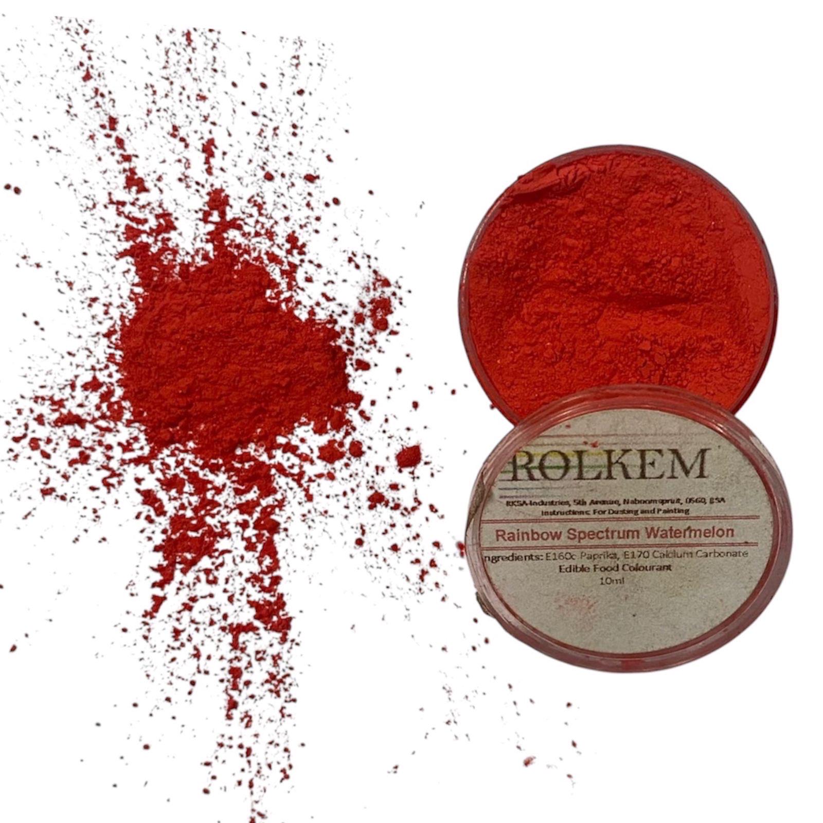 Rolkem Edible Cake Decorating Powder Colors Food Dusting 10ml ...