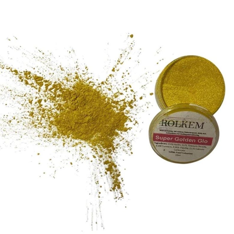 Rolkem Edible Cake Decorating Powder Colors Food Dusting 10ml ...