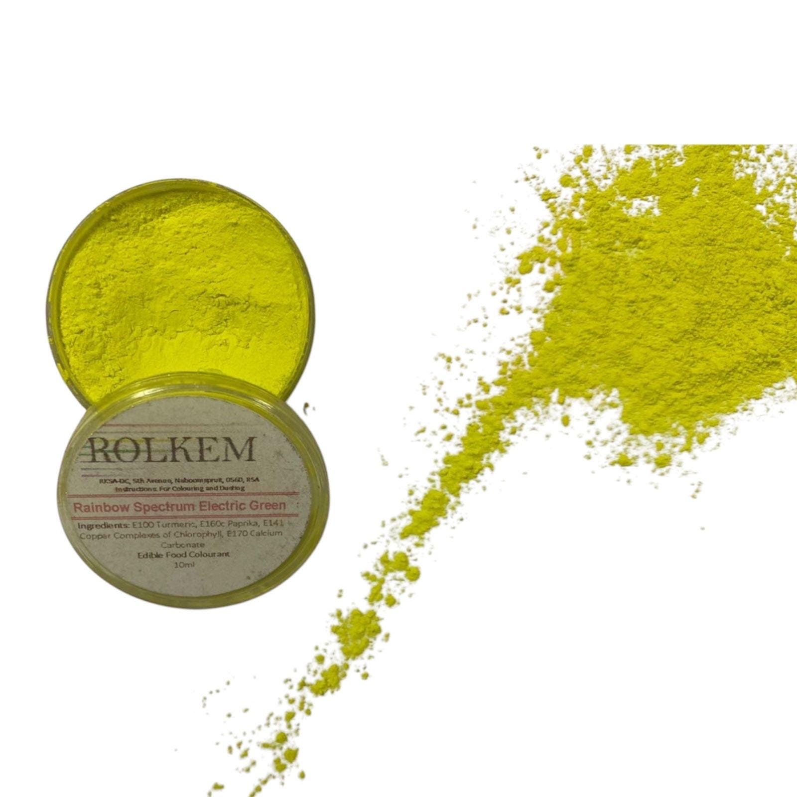 Rolkem Edible Cake Decorating Powder Colors Food Dusting 10ml ...