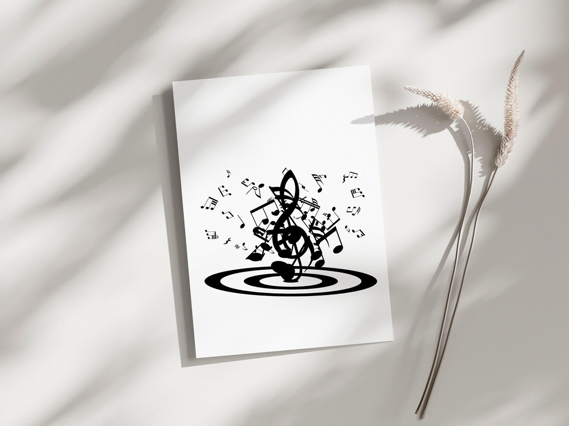 Music Notes SVG Bundle, Music Notes Png Clipart, Musical Notes Vector ...