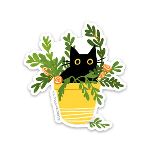 Wild Cat Sticker - Etsy