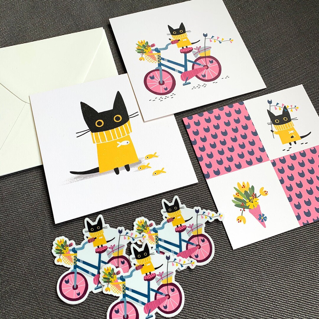 Nigel Art Card Stationery Set - Etsy