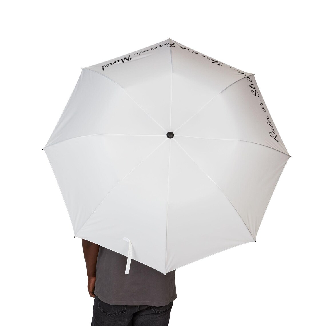 Wedding Umbrella - "rain or Shine... You Are Forever Mine" White ...