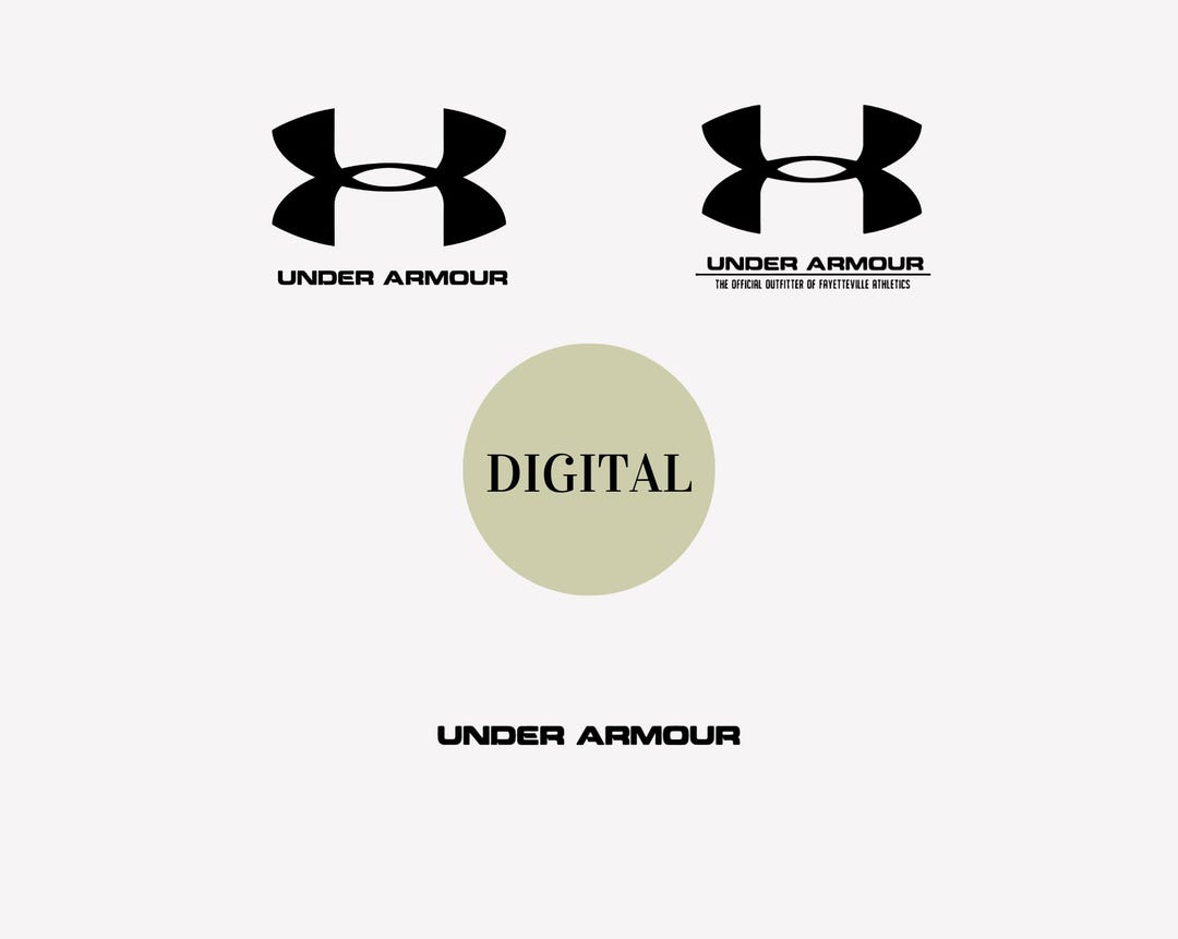 Under Armour Logo Files, Bundle Layered Svgpng, Cricut, Cut Files ...