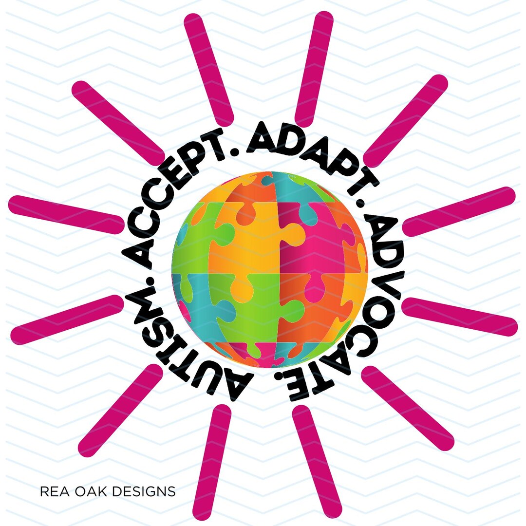 Autism Awareness and Acceptance SVG - Etsy