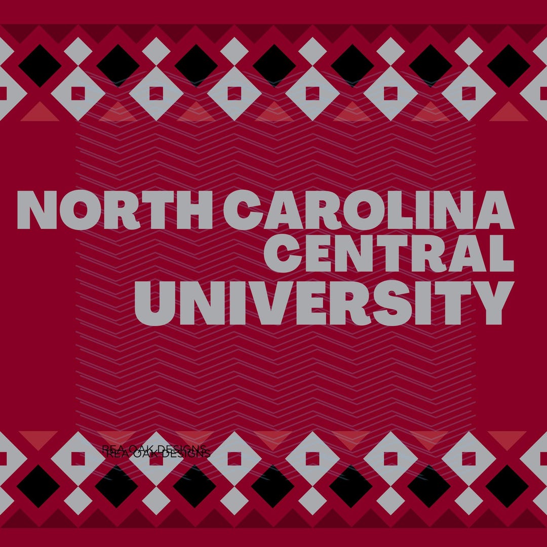North Carolina Central SVG - Etsy