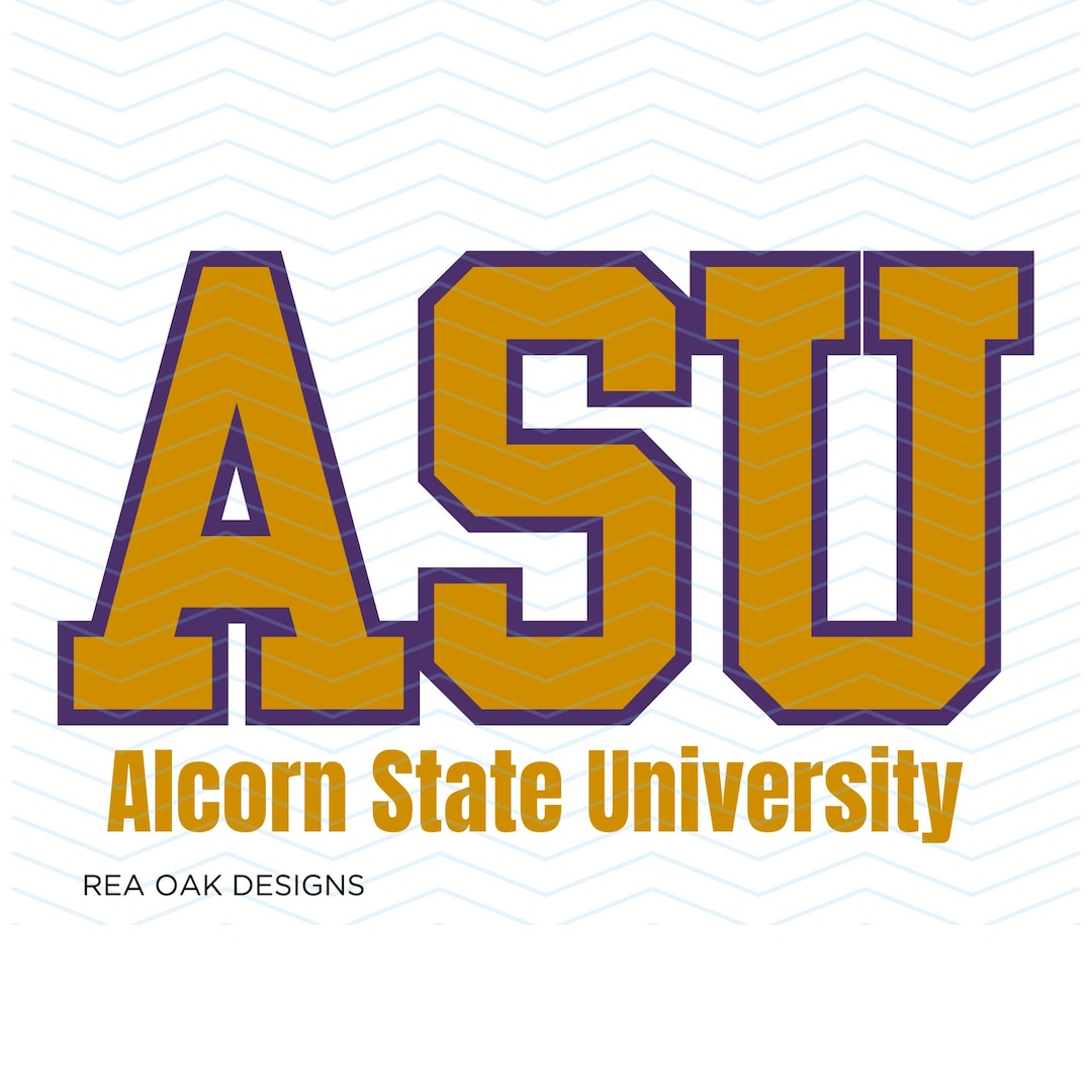 Alcorn State SVG - Etsy