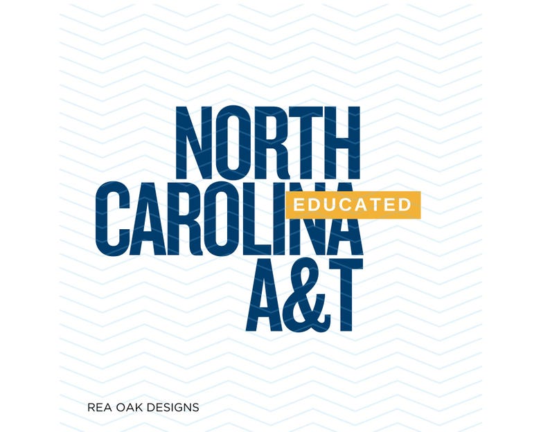 NC A&T SVG - Etsy