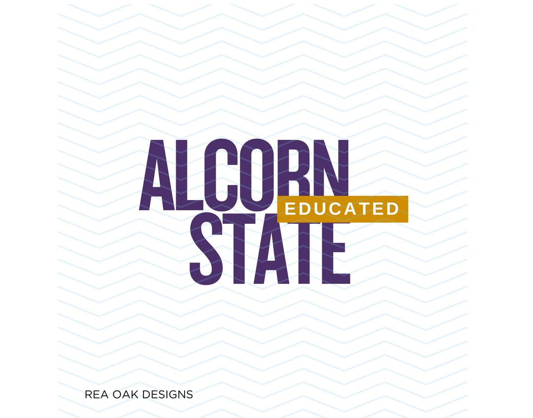 Alcorn State SVG - Etsy