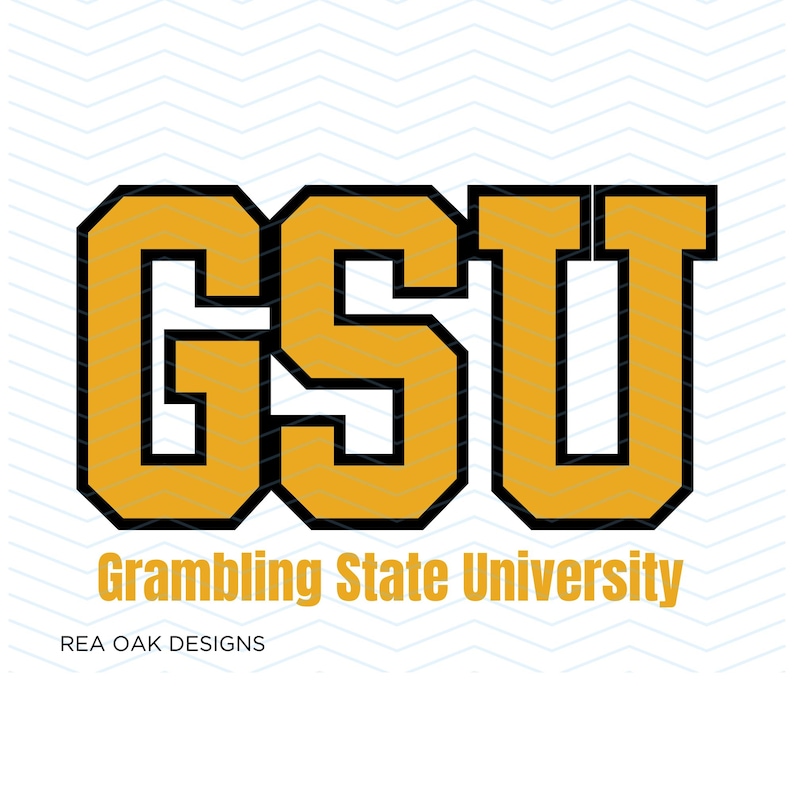 Grambling State University SVG, PNG, JPG Files (digital Download) - Etsy