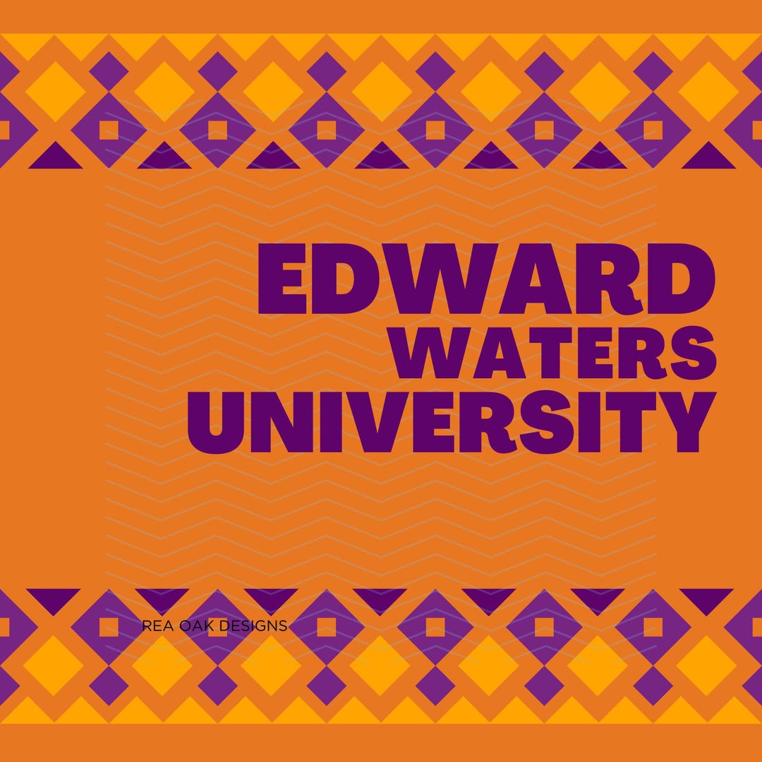 Edward Waters SVG - Etsy