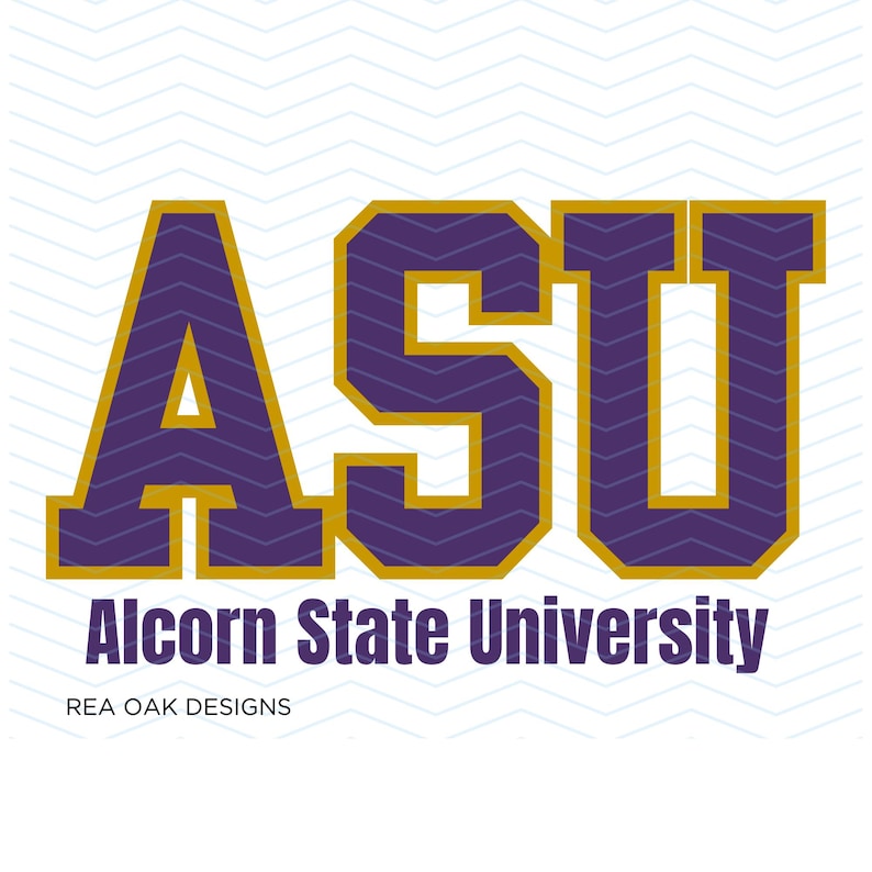 Alcorn State SVG - Etsy