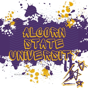 Alcorn State SVG - Etsy