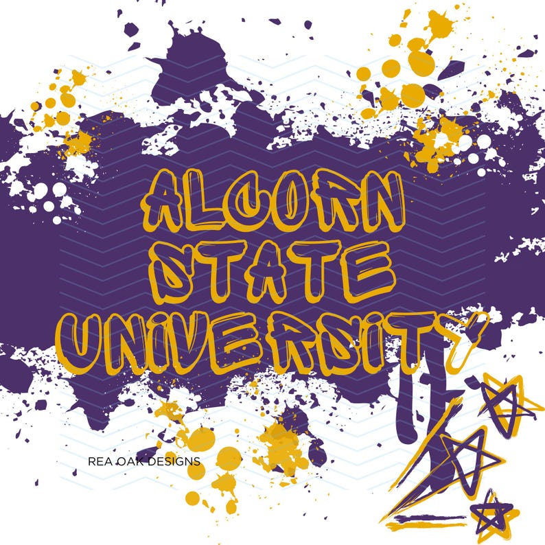 Alcorn State SVG - Etsy